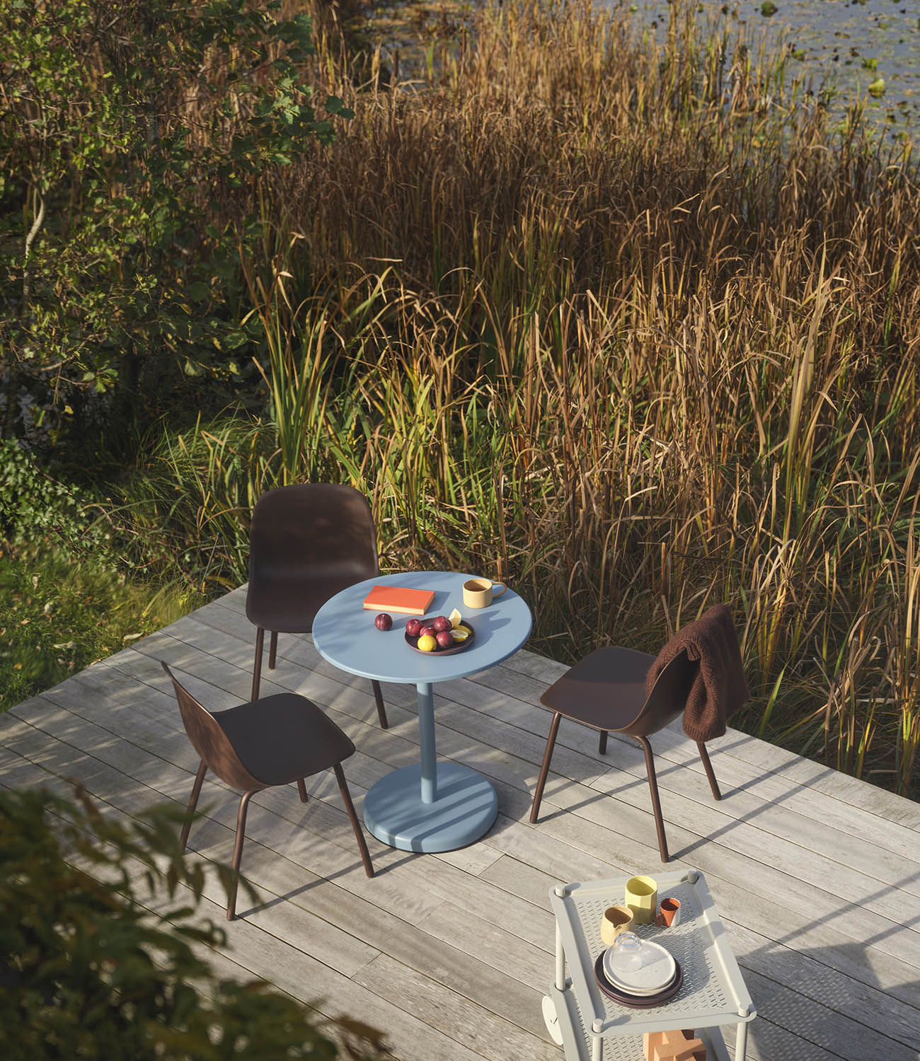 FIBER Outdoor Side Chair - Myran - Scandinavian Design